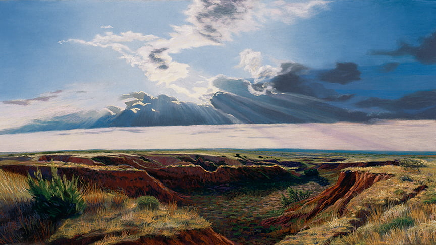 Quitaque Creek – Laura Lewis Art